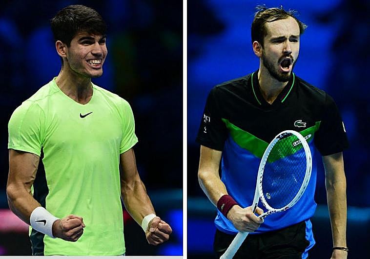 Horario y dónde ver el partido de Carlos Alcaraz en las ATP Finals contra Daniil Medvedev | La ...